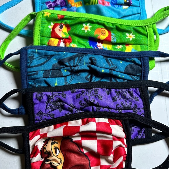 Disney | Accessories | Disney Face Masks Childs Size Reusable Health ...